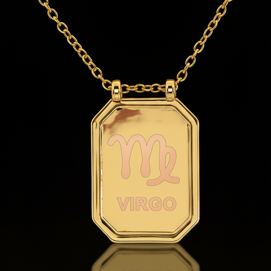 Escapulario "Virgo" – Beisé